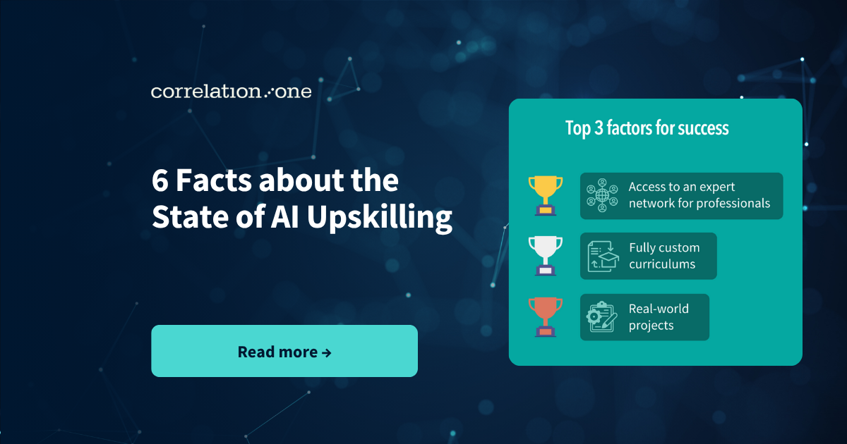6 Facts about the State of AI Upskilling